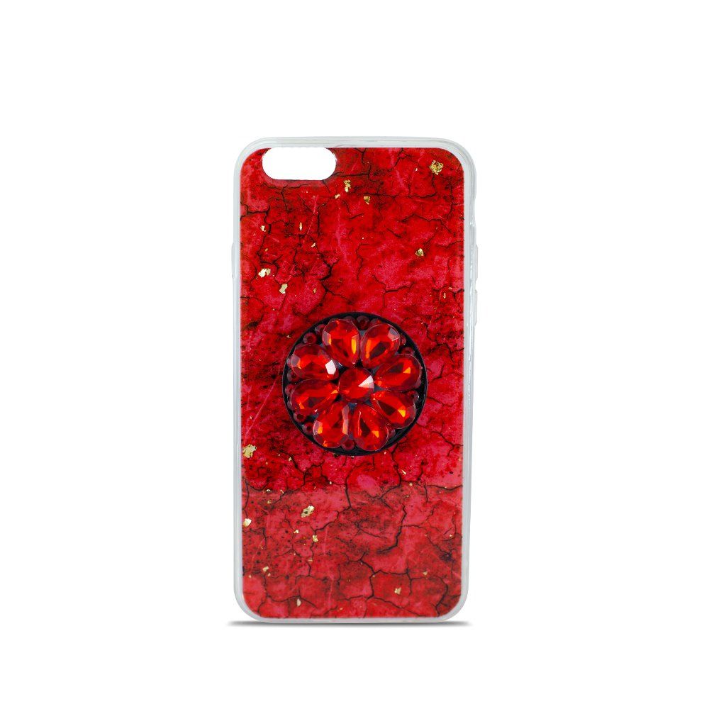 Чохол MiaMI Pop Socket iPhone 6/6S (#1) Red Apple IPhone 6/6S